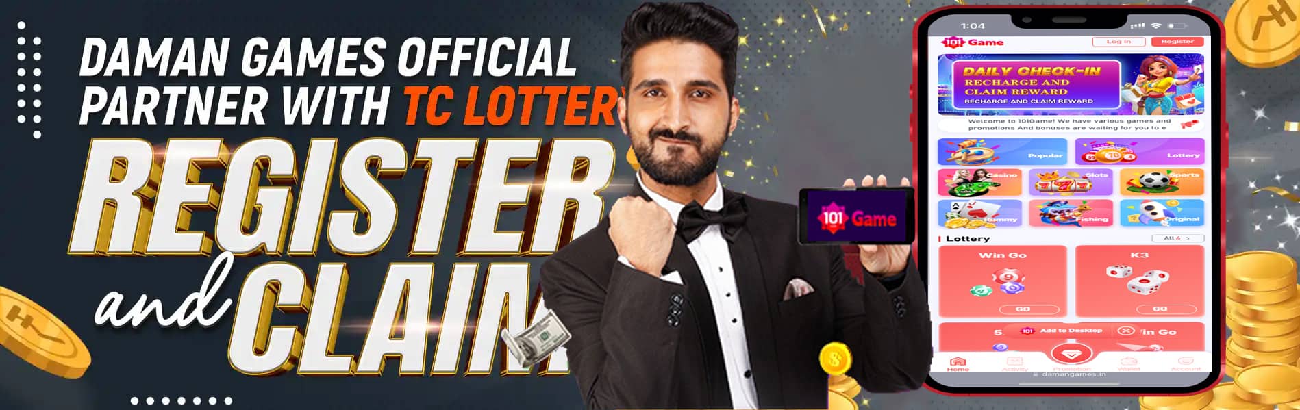 Daman Games App - Number 1 Online Gaming in India